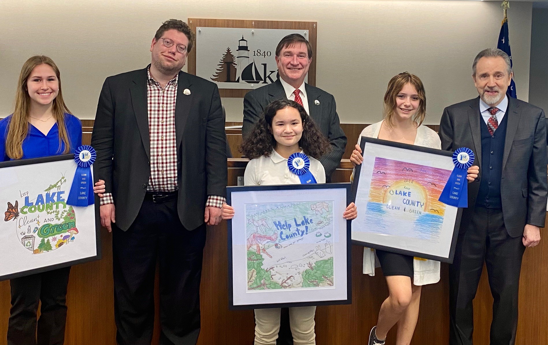 Clean & Green Logo Contest Winners - Commissioners' Office