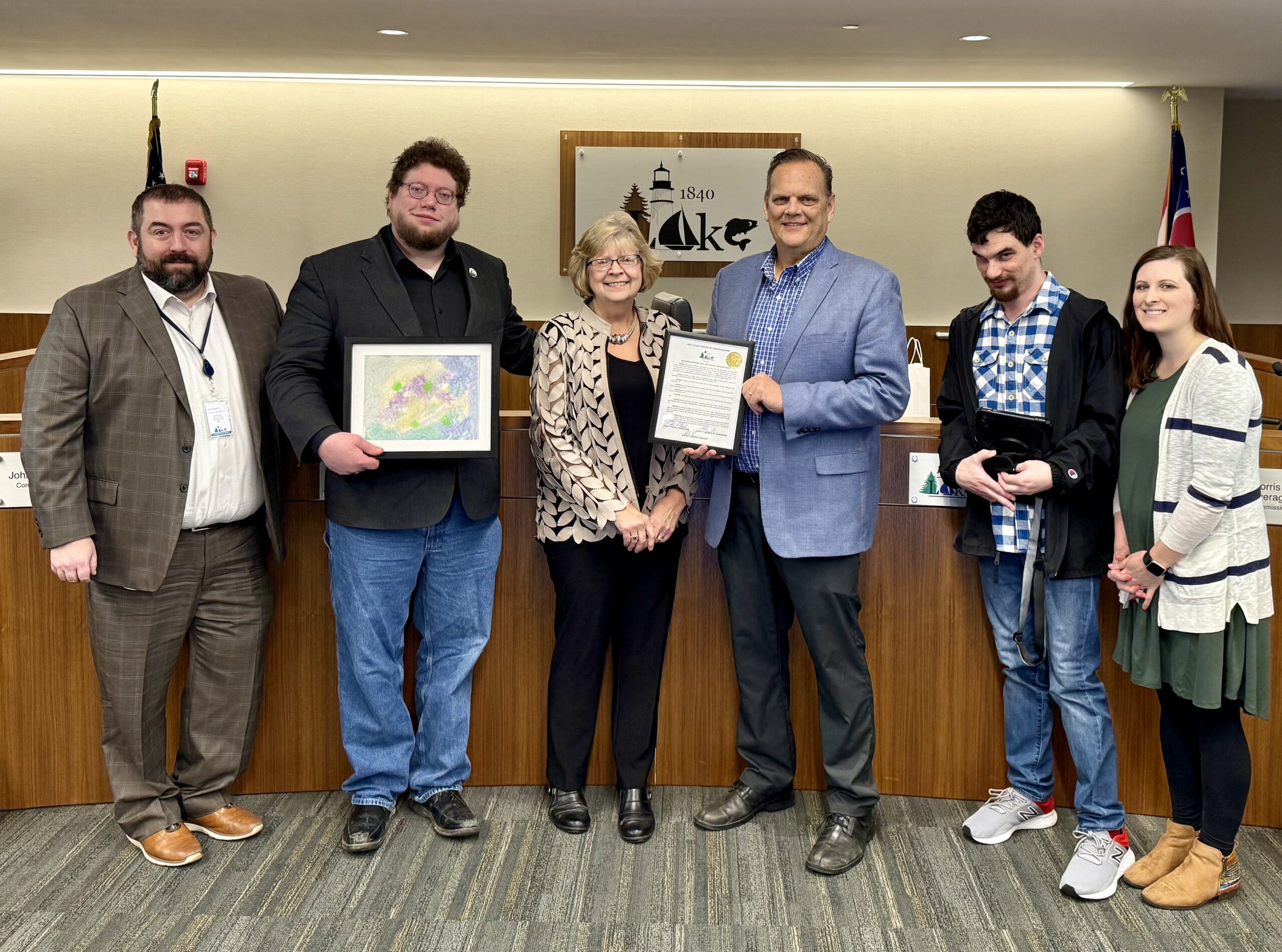 Commissioners Proclaim April as Autism Awareness Month - Commissioners' Office